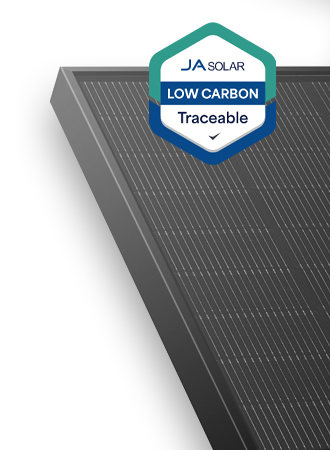 450W N-type Bifacial Double Glass Traceable Low Carbon LB All Black with MC4