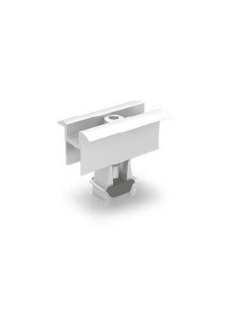 Universal End Clamp One SILVER 30-42mm