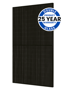 450W N-type Bifacial Double Glass Traceable LB All Black with MC4